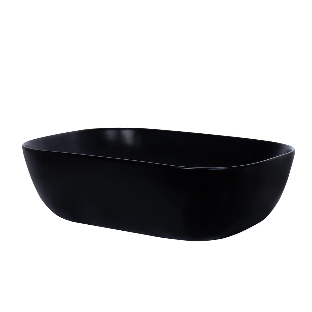 Lavamanos Vessel Ikaria Negro Mate 45.5x32.5x13.5