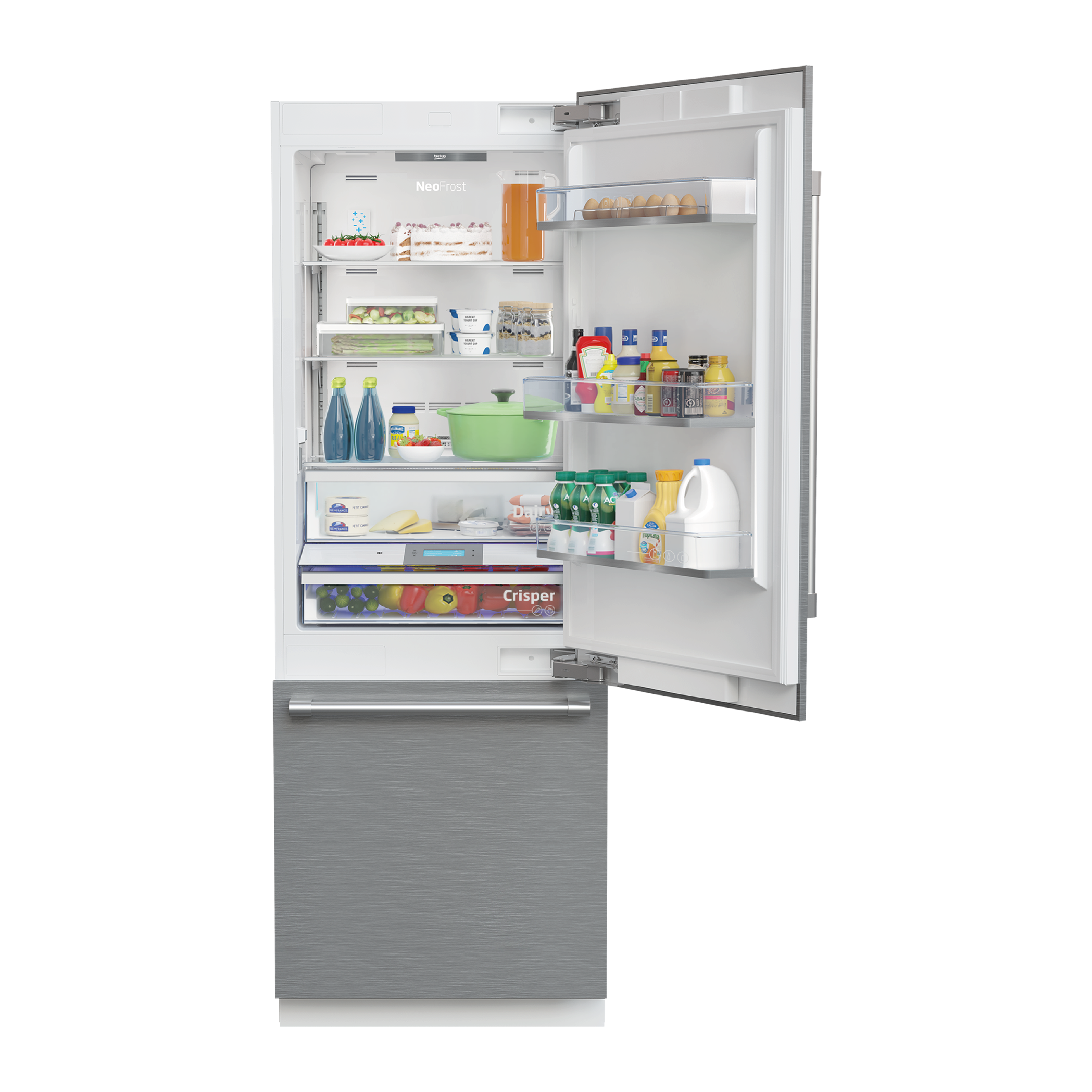 Nevera De Empotrar Con Refrigerador Beko 75 Cm